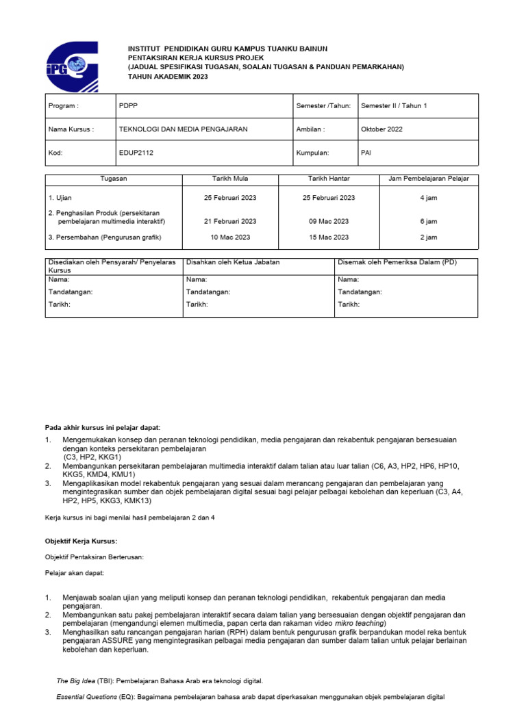 JST - Edup2112 PDPP 2023 | PDF | Seni