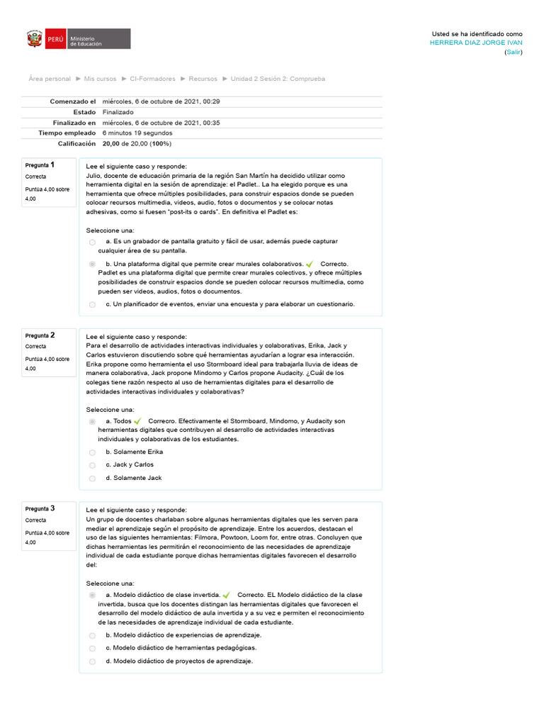 Clase Invertida Peru Educa | PDF