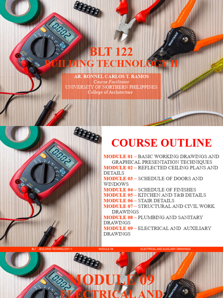 MODULE-09-ELECTRICAL-AUXILIARY-DRAWINGS 2 | PDF