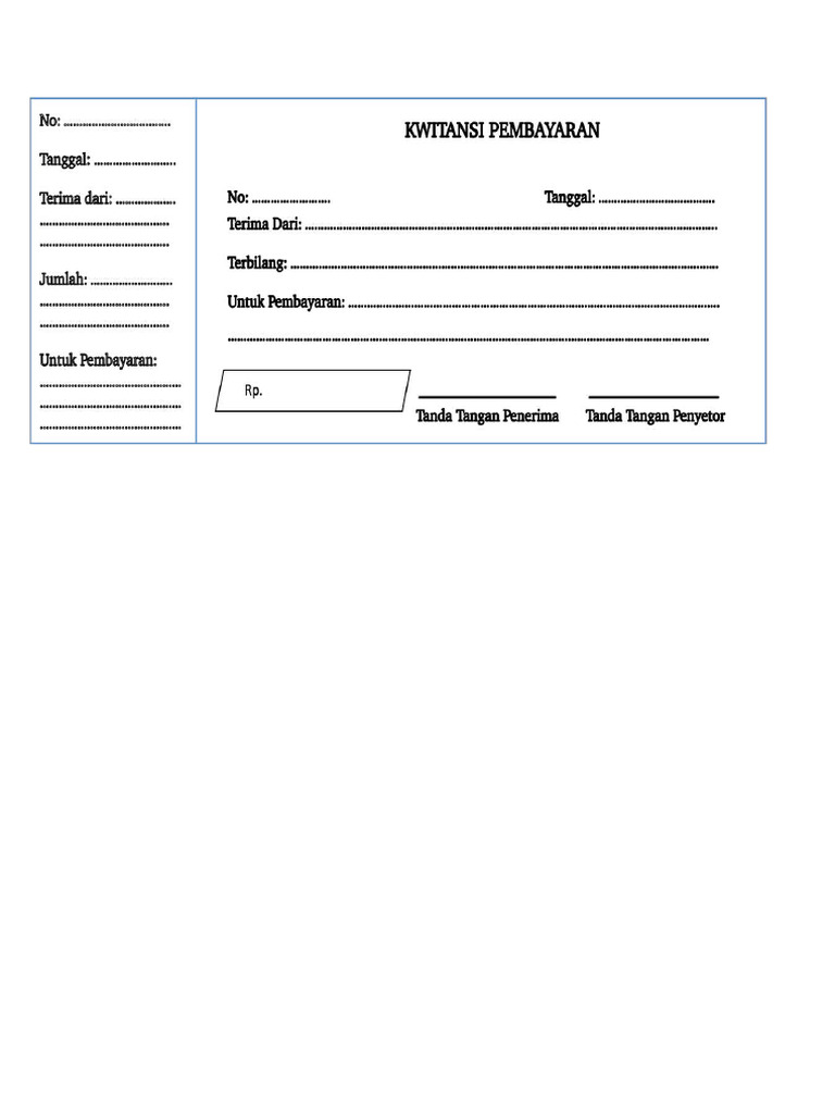Kwitansi New | PDF