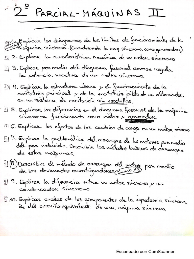 2º Parcial Teoria Maquinas 2 | PDF