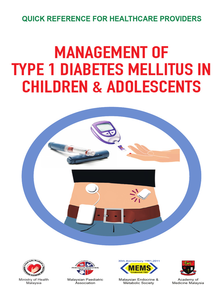 Management of Type 1 Diabetes Mellitus in Children & Adolescents | PDF ...