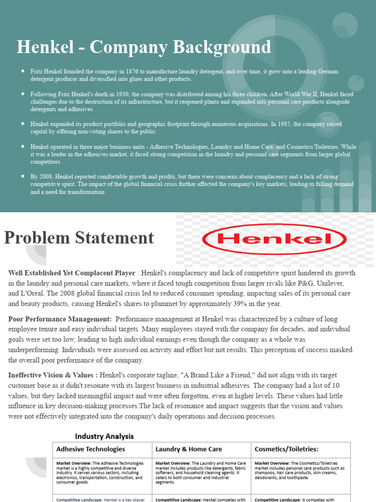 Henkel - Case Analysis HRM | PDF
