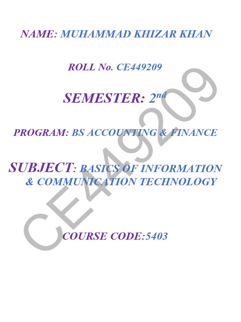 ICT Applications for Students | PDF | Touchscreen | Computer Memory
