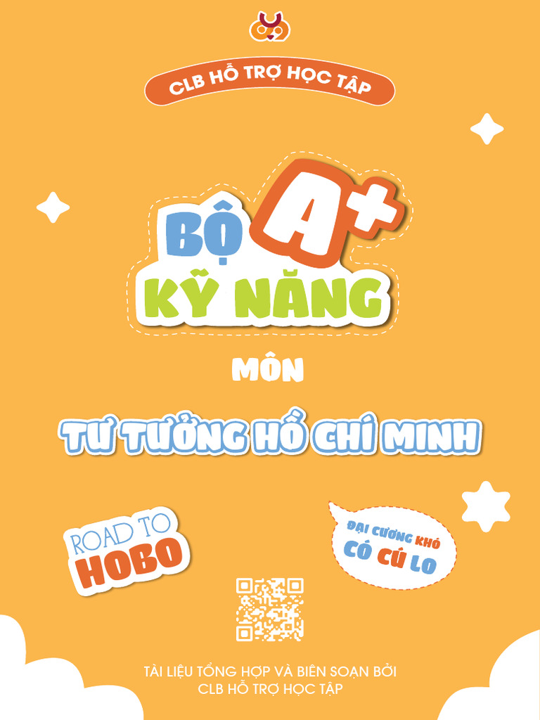 Tư tưởng Hồ Chí Minh kỳ 2022.2 CLB Hỗ trợ Học tập | PDF