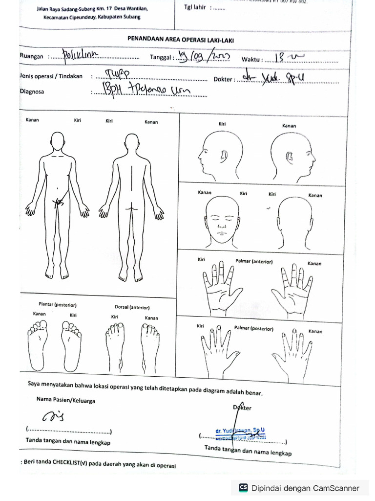 Side Marker Operasi | PDF