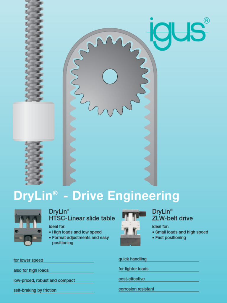 Drylin Drive Engineering | PDF