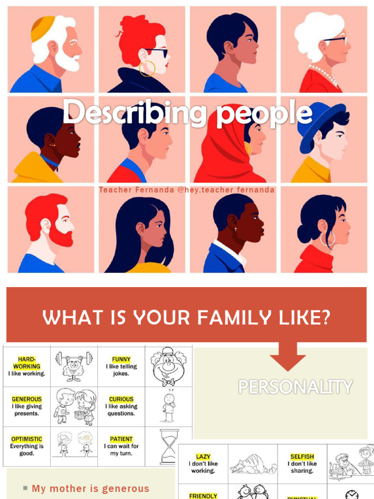 Describing Family and Appearance | PDF