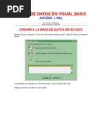 Conexion Visual Basic y Access | PDF | Ventana (informática) | Bases de datos