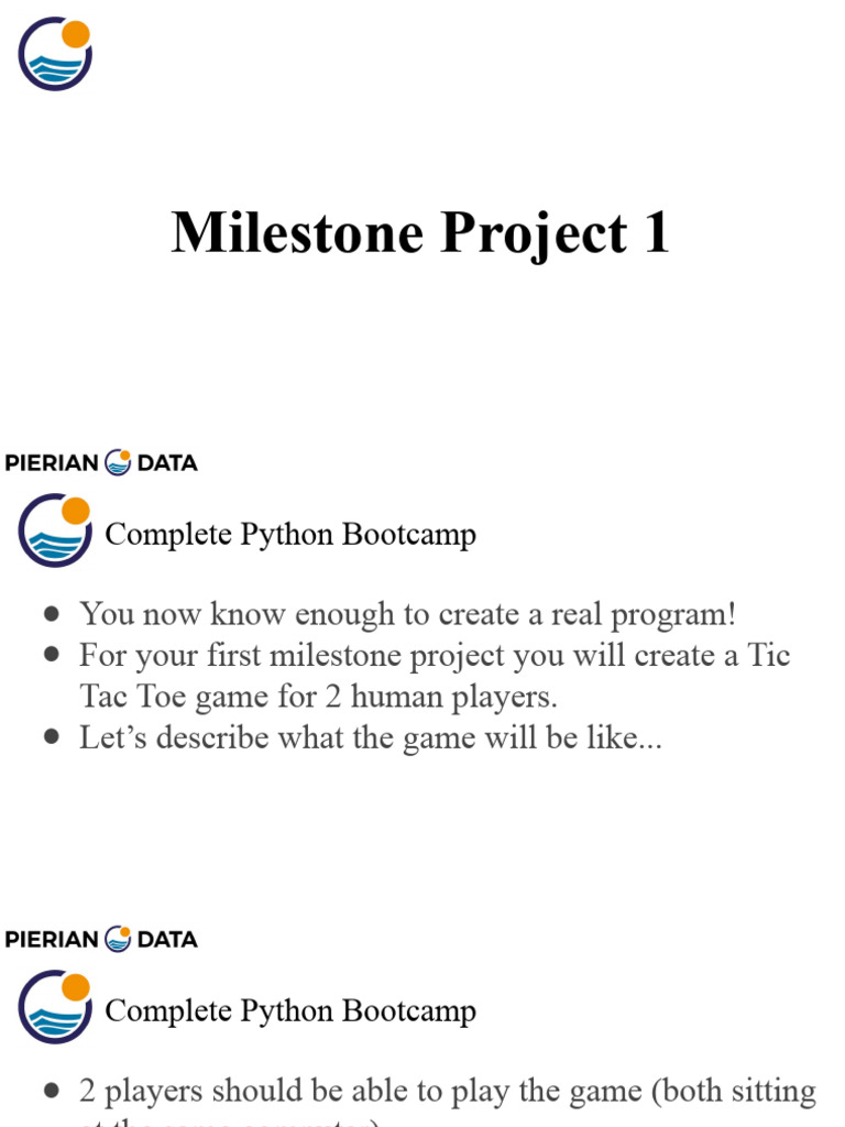 04-Milestone Project 1 | PDF