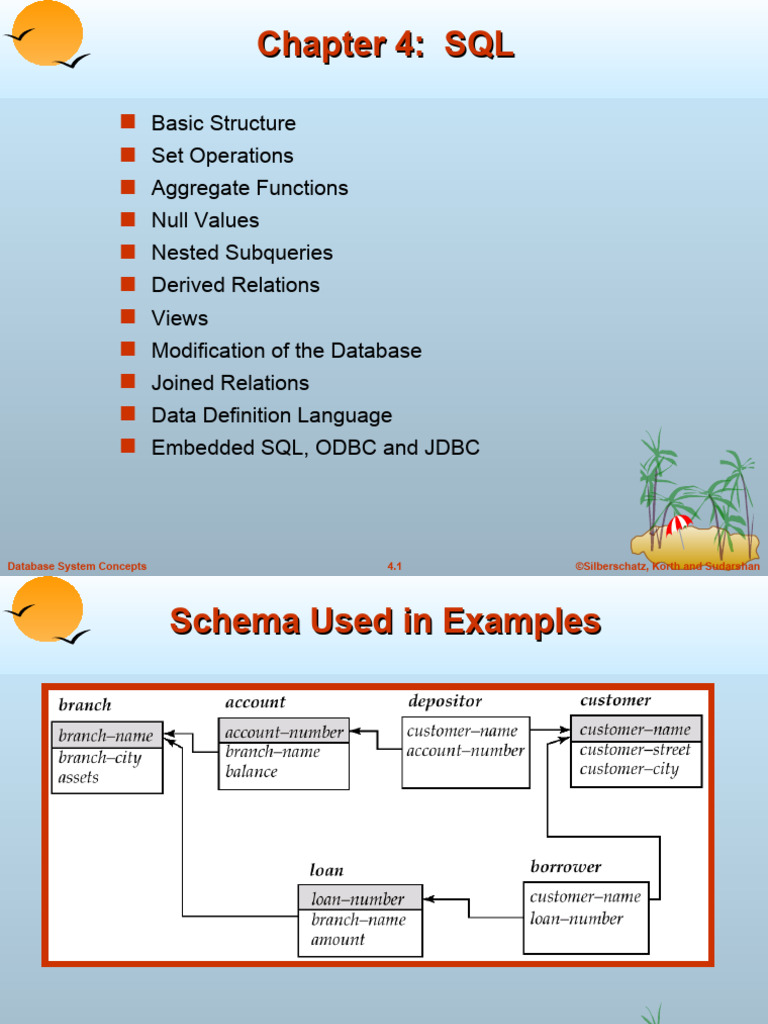 CH 4 | PDF | Relational Model | Sql