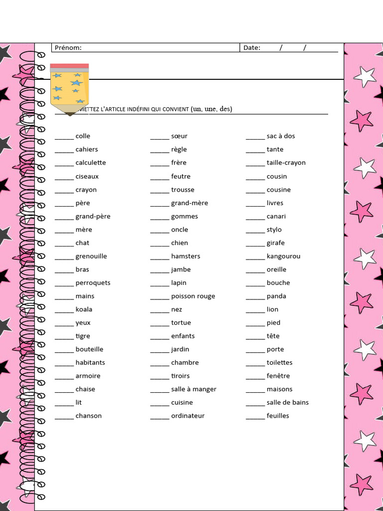 Articles Indefinis | PDF