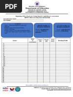 Grade 1 CRLA Assessment Overview | PDF