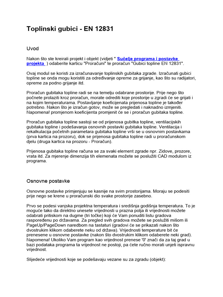 1 - Toplinski Gubici | PDF