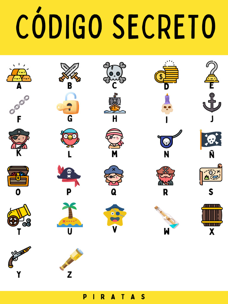 CODIGO SECRETO - Piratas - Belenchu | PDF