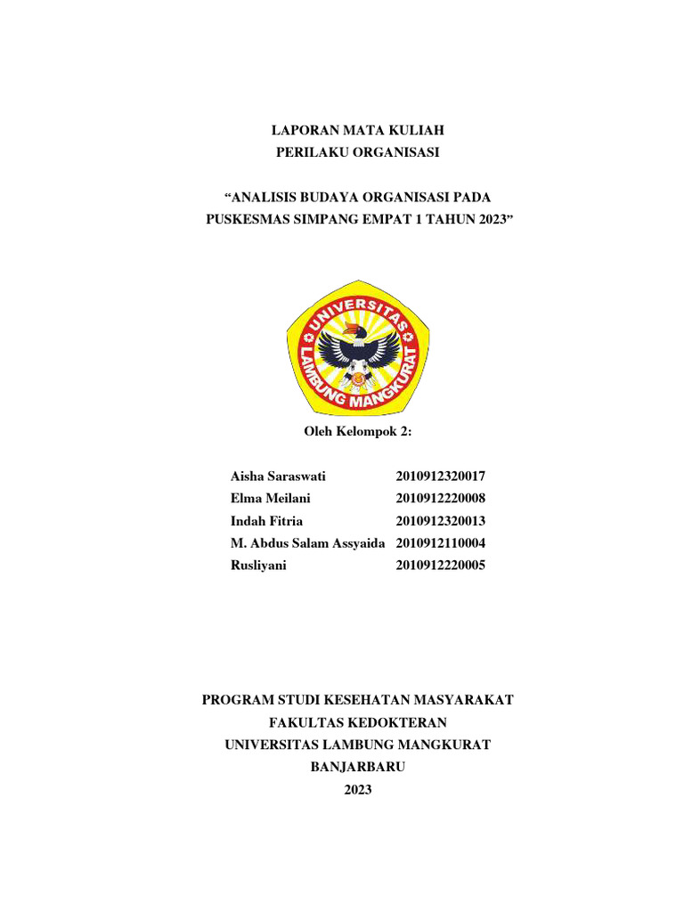 Indah Fitria - 2010912110004 - Perilaku Organisasi | PDF | Karier ...