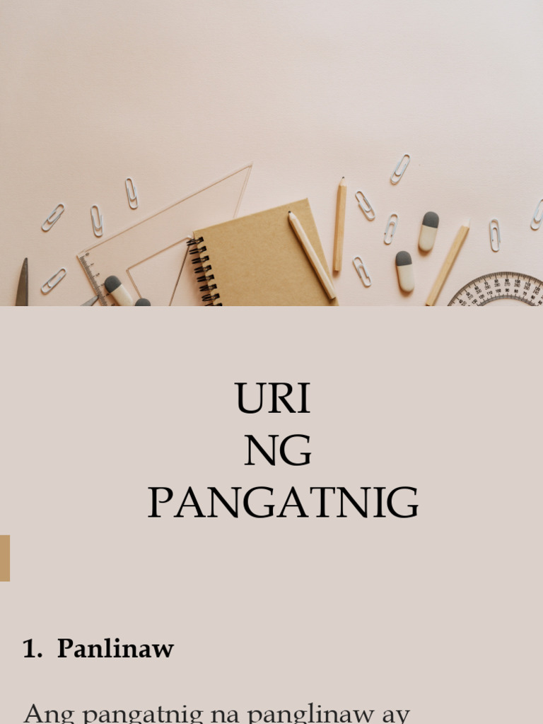 Pangatnig 23 24 | PDF