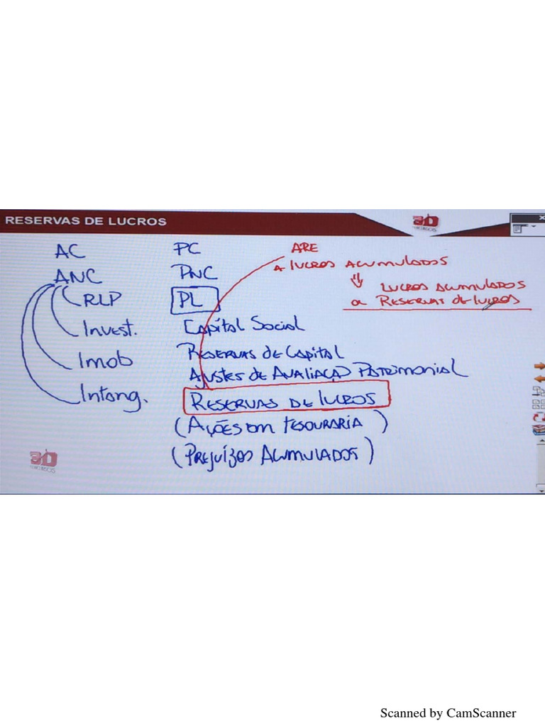 DMPL - DLPA | PDF | Capital próprio (finanças) | Dividendo