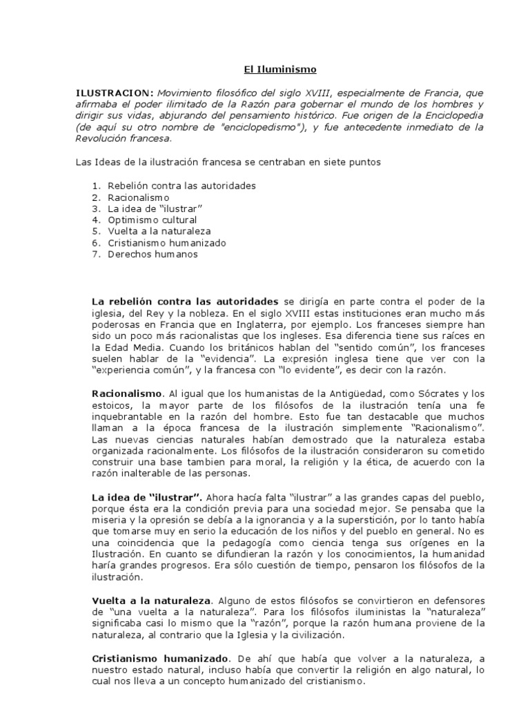 El Iluminismo - Ilustracion - Modernidad y Mas | PDF | Modernidad | Positivismo
