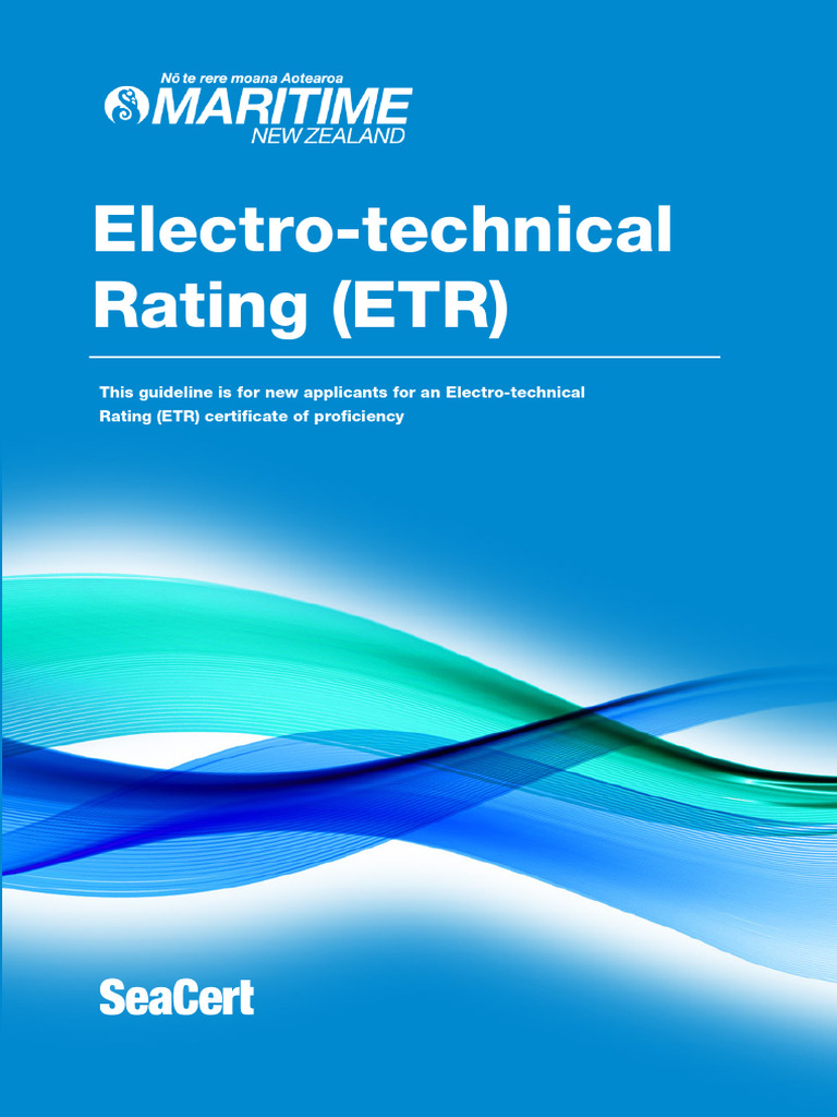 Electro Technical Rating ETR Guideline | PDF | Identity Document ...