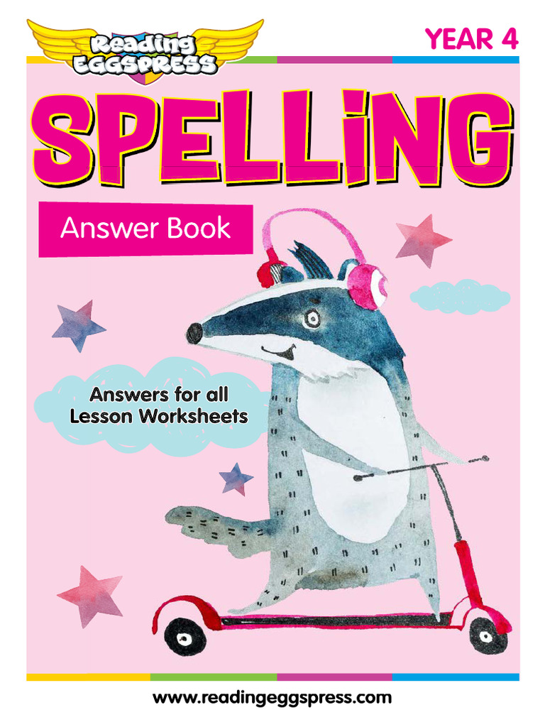 G4 Spelling Answer (WWW - Susu09.com) | PDF