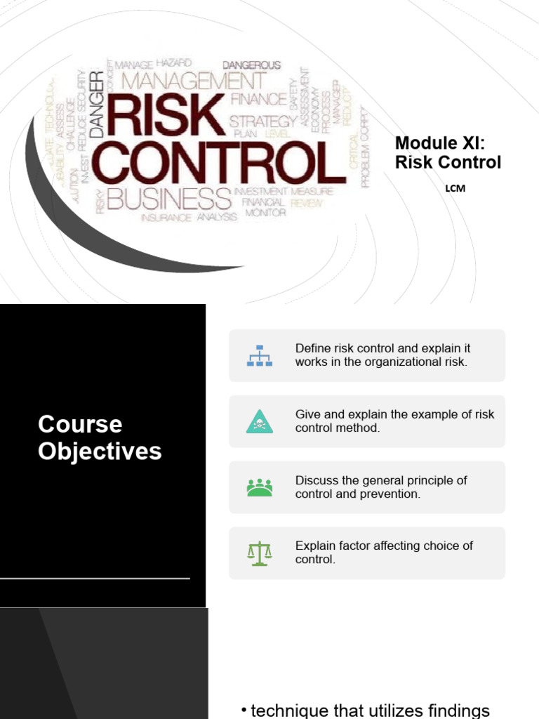 Risk Control | PDF | Risk | Risk Assessment