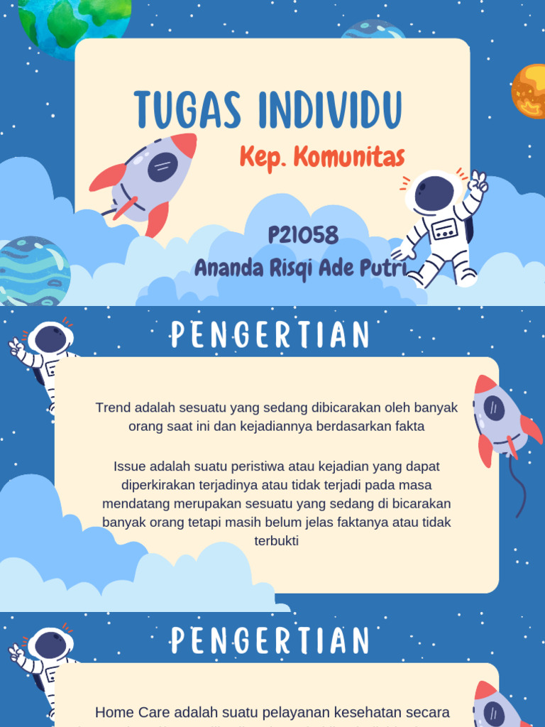 Ananda Risq PPT Komunitas | PDF