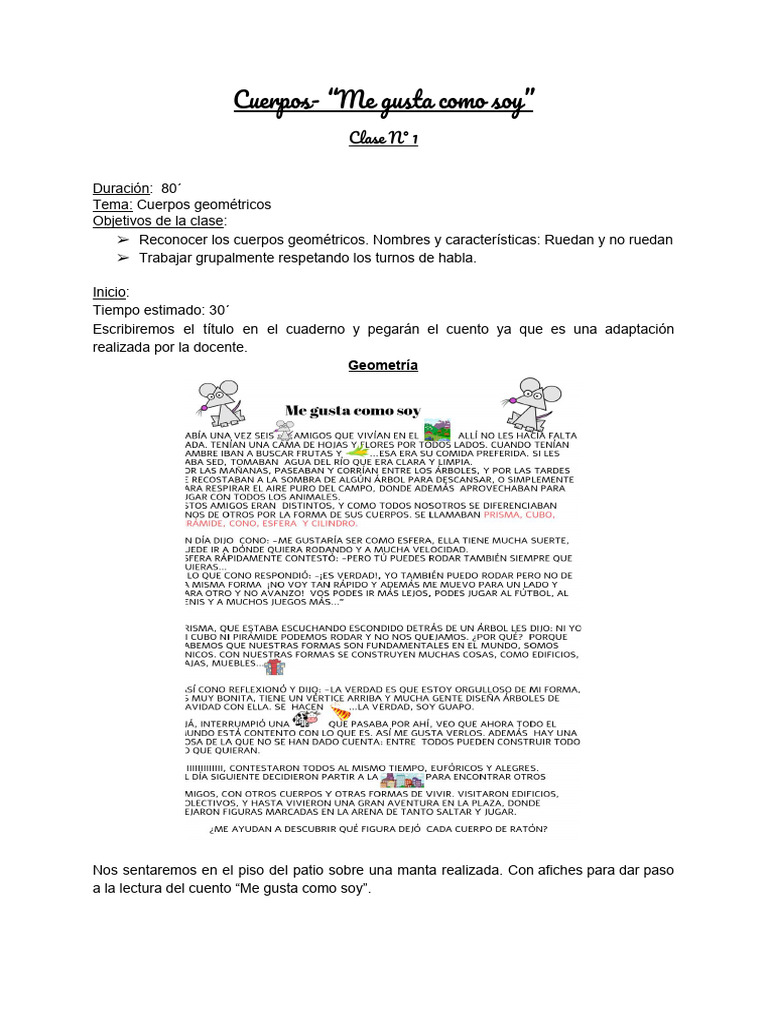 Cuerpos - Me Gusta Como Soy | PDF