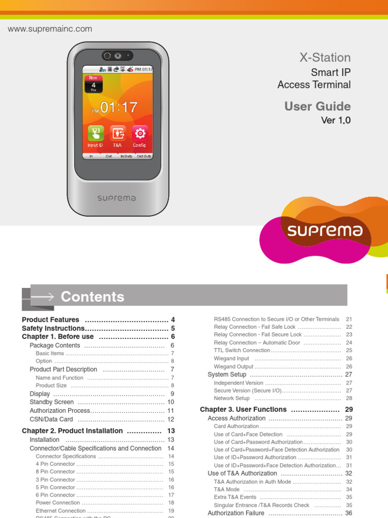 X-Station UserGuide V1.0 | PDF