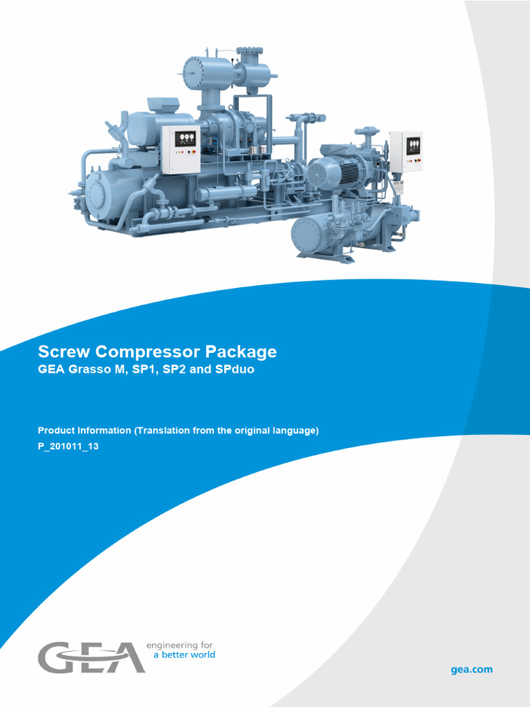Screw Compressor Naming | PDF | Pump | Machines