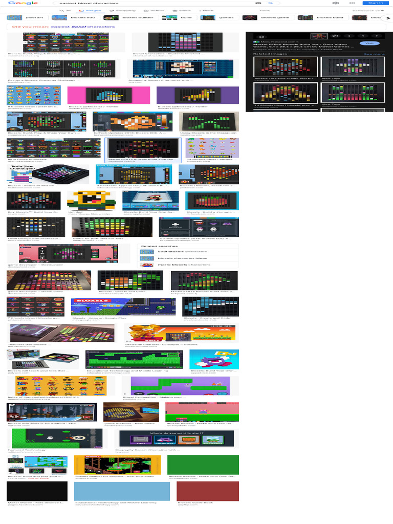 easiest bloxel characters - Google Search | PDF | Google Play | Computing