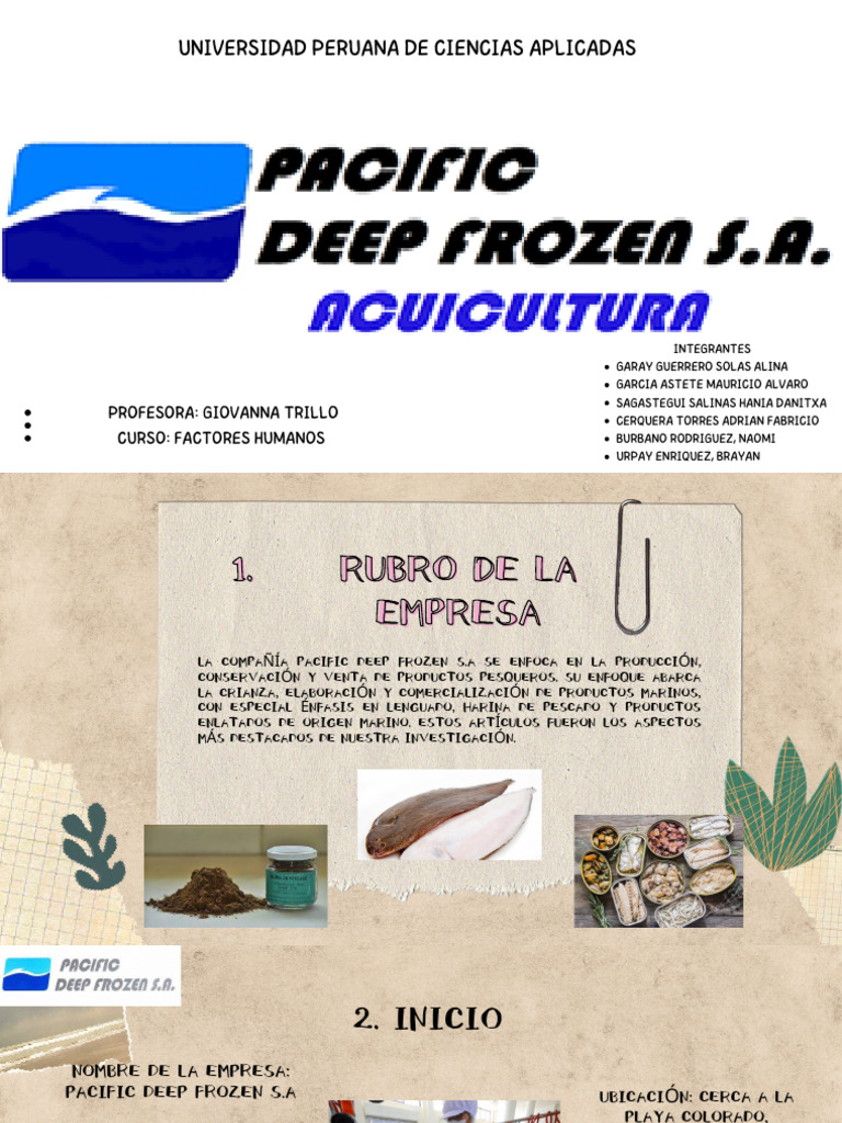 Pacific Deep Frozen | PDF
