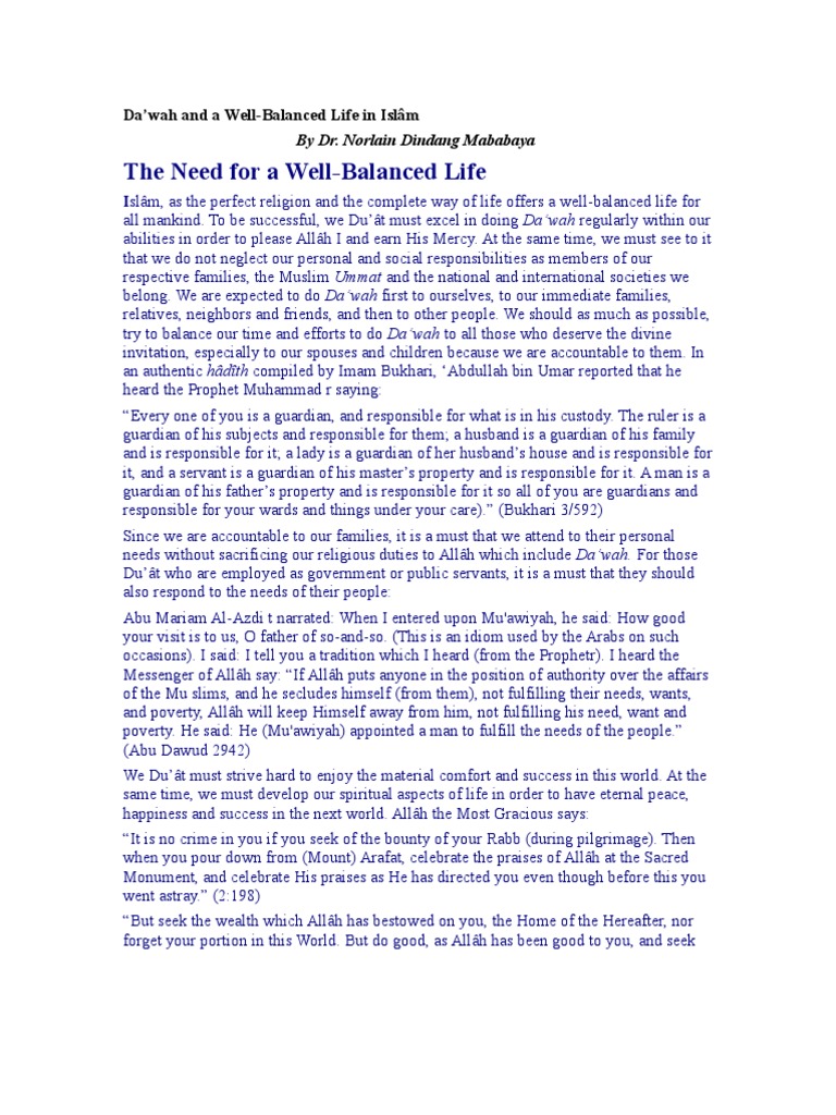 Dawa Islam | PDF | God In Islam | Hadith