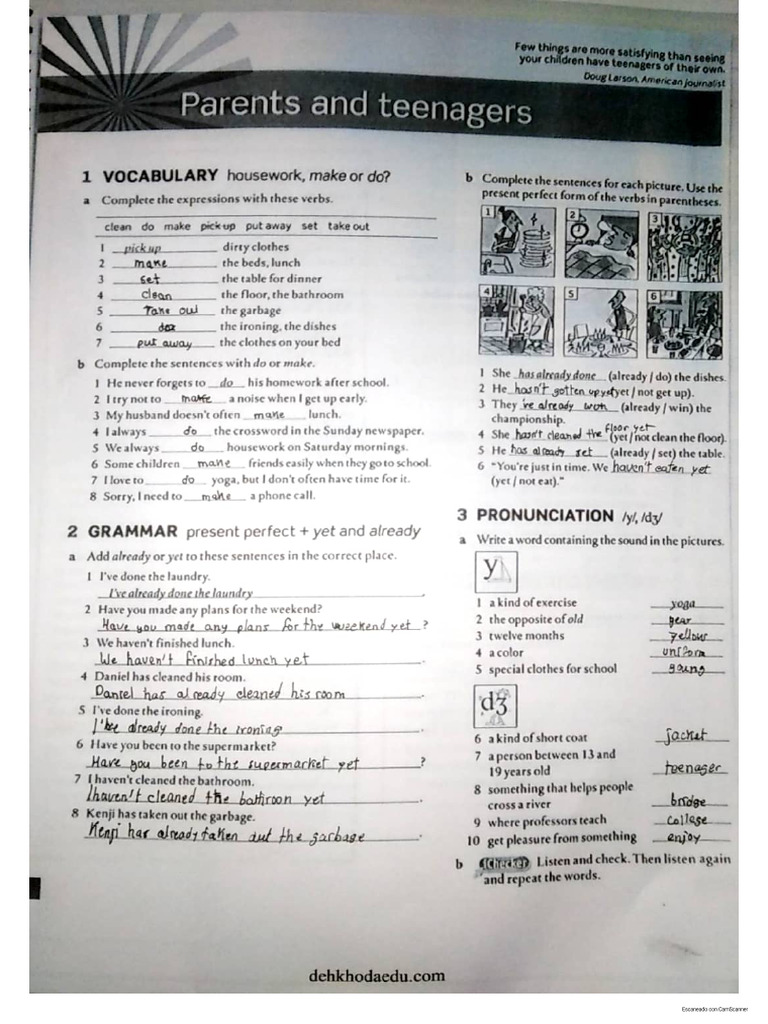 Workbook 4a, 4b, 4c | PDF