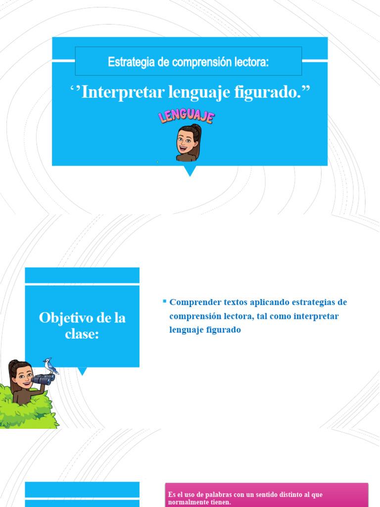 Ejercicios de Lenguaje Figurado | PDF