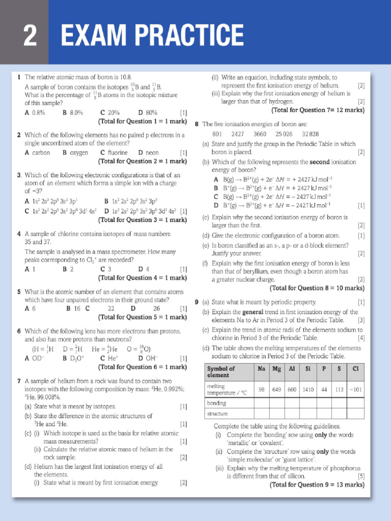 TOPIC 2 - Exam Practice | PDF