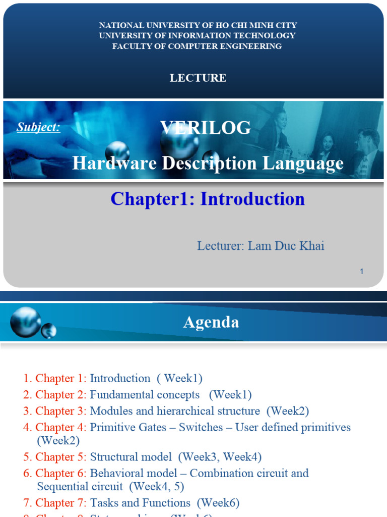Verilog Chapter1 Introduction | PDF