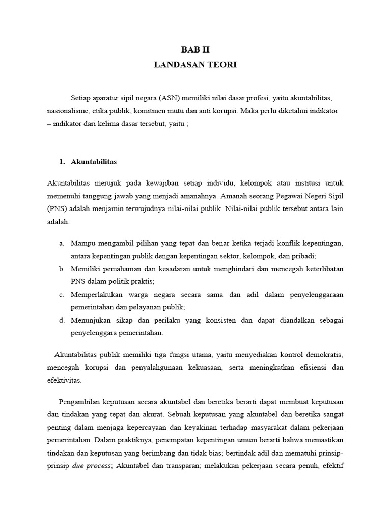 BAB II Landasan Teori | PDF