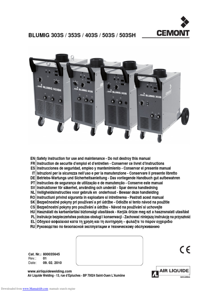 Blumig - 303s BLUMIG - 403S | PDF