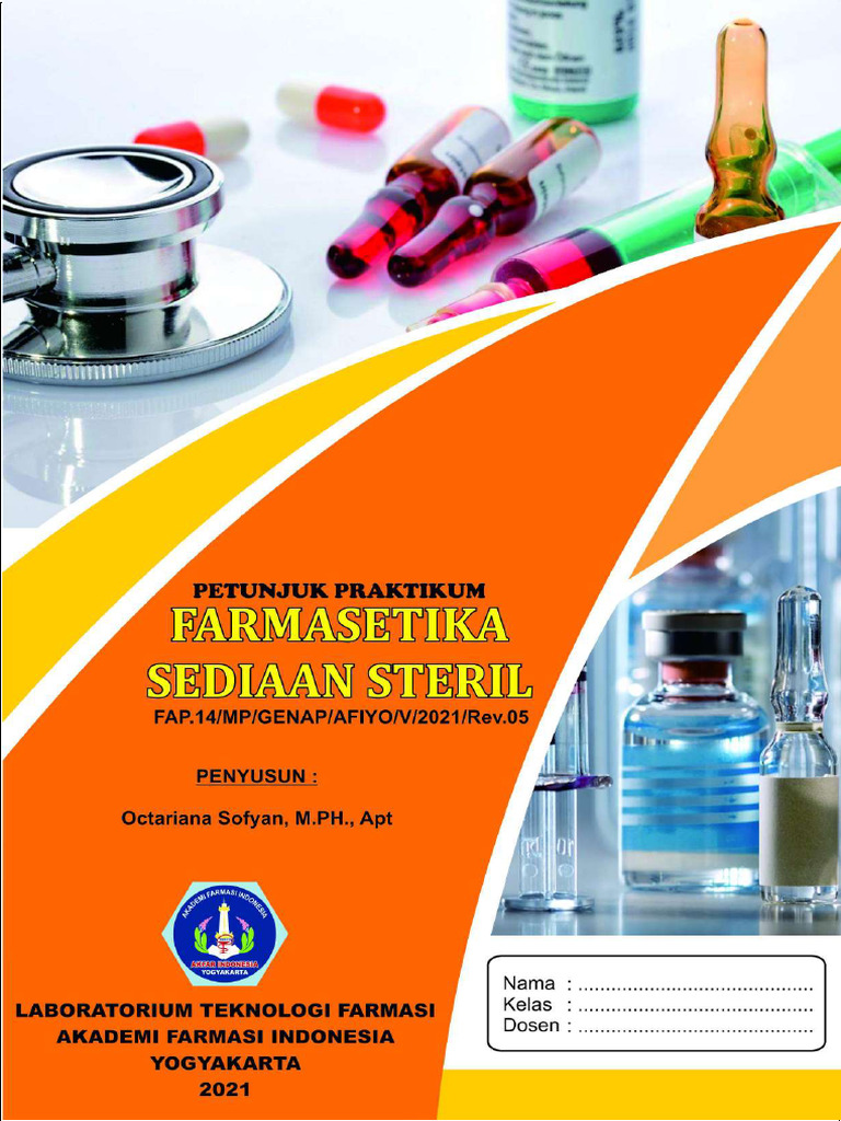 Buku Prak - Farmasetika Sediaan Steril Rev.05 | PDF