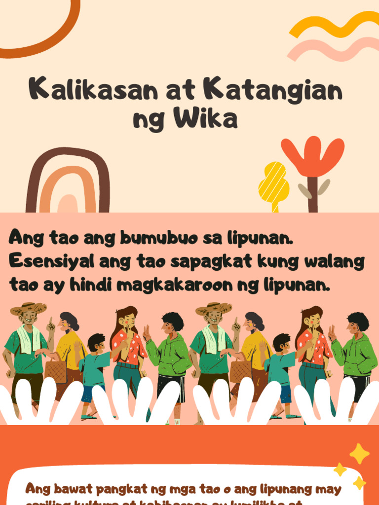 Kalikasan, Katangian, at Teorya NG Wika | PDF