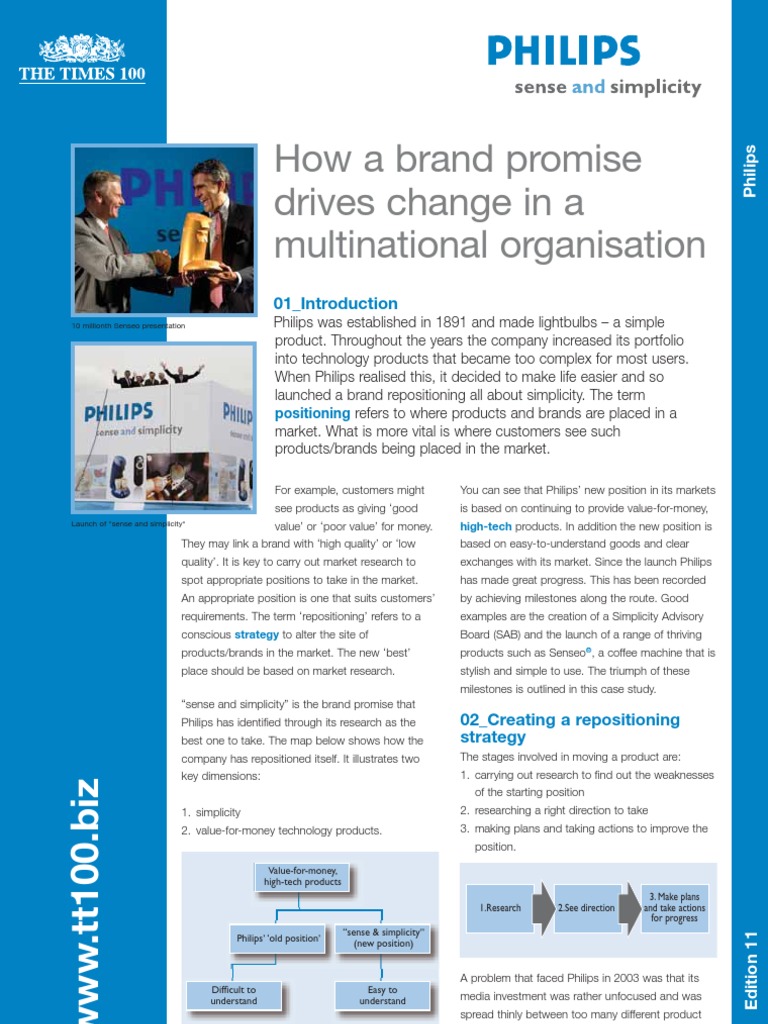 Philips | PDF | Brand | Target Audience