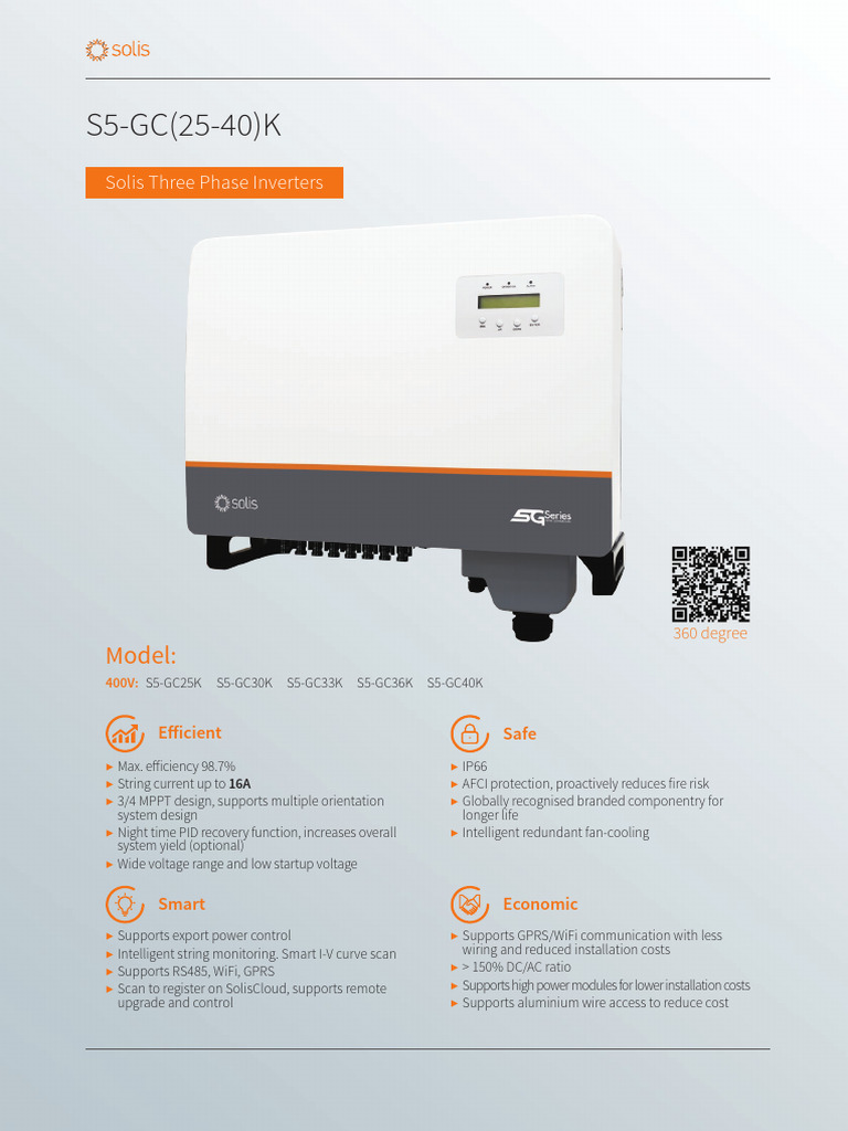 Datasheet - S5 GC (25 40) K | PDF