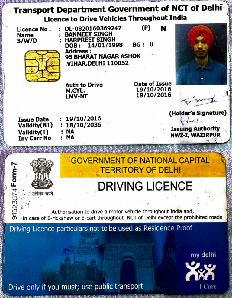 Driving License | PDF
