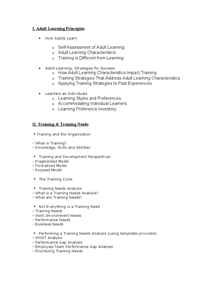 Train The Trainer Outline | PDF | Facilitator | Strategic Management