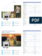 Solax Inverter Datasheet Overview | PDF | Alternating Current ...
