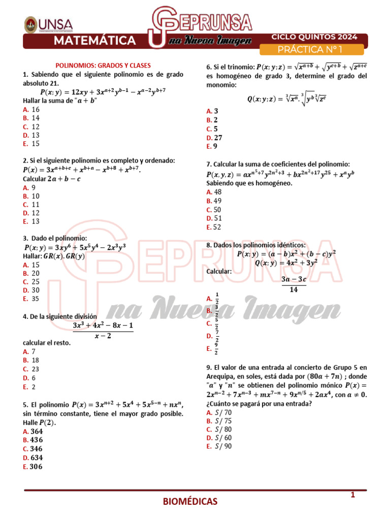Matematica Quintos | PDF