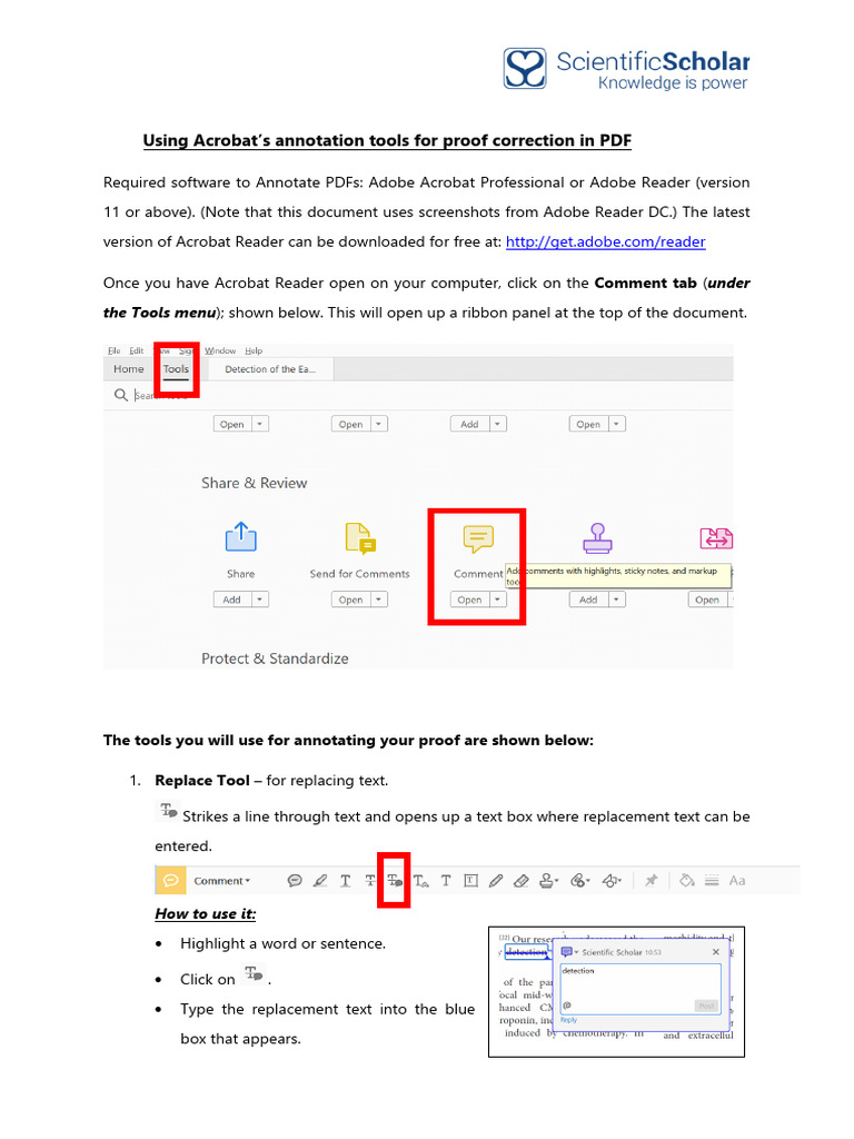 PDF Annotation for Proof Correction | PDF
