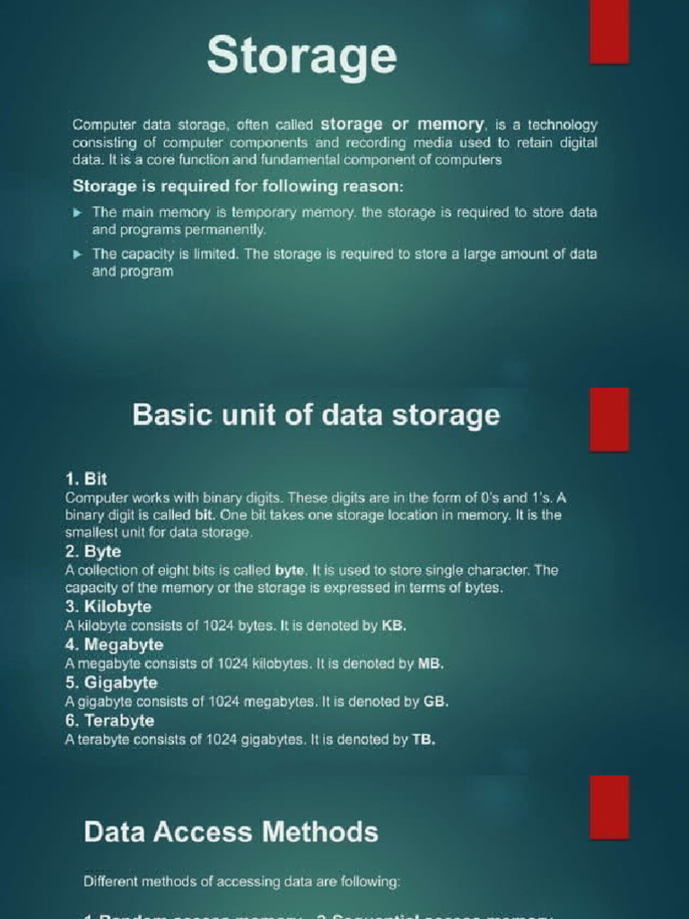 Storage Device | PDF