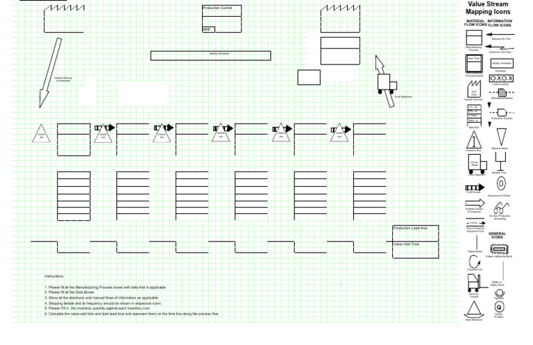 VSM Template | PDF | Business Process | Computing